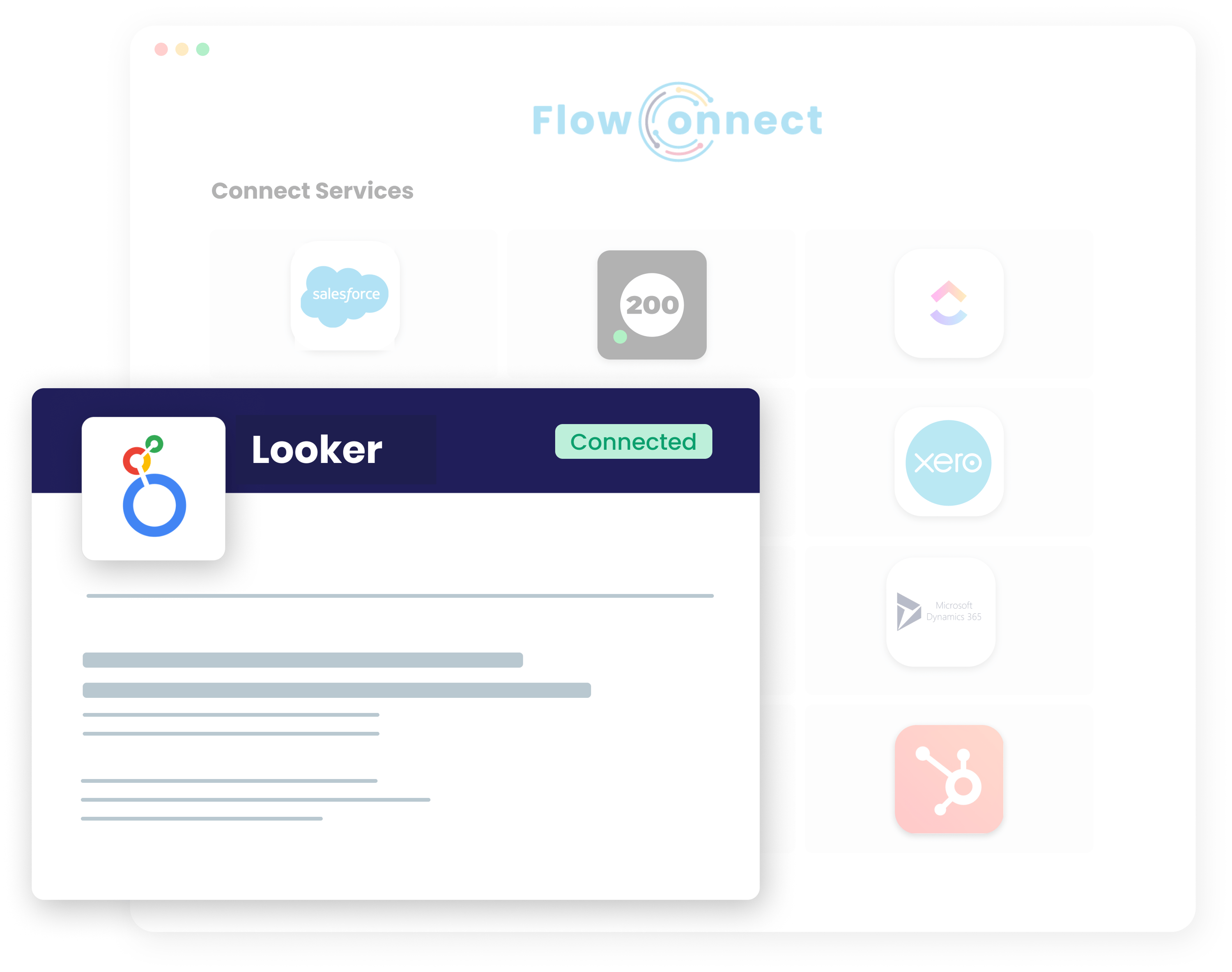 Looker Integration | FlowConnect
